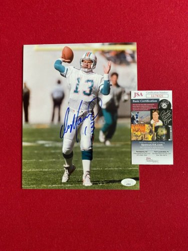 Dan Marino | Autographed Football Memorabilia & NFL Merchandise