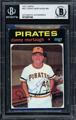 Danny Murtaugh Autographed Memorabilia | Signed Photo, Jersey ...