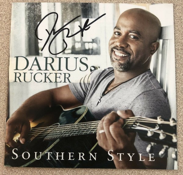 Darius Rucker Autographed Memorabilia | Signed Photo, Jersey ...