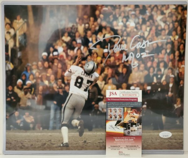 Dave Casper Autographed Memorabilia | Signed Photo, Jersey ...