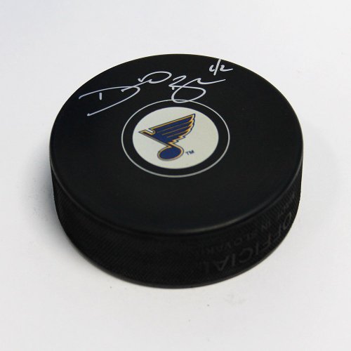 David Backes St Louis Blues Autographed Signed Hockey Puck