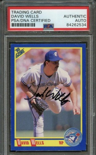 David Wells Autographed Memorabilia | Signed Photo, Jersey ...