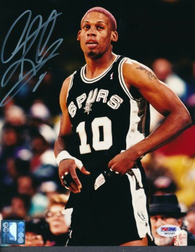 Dennis Rodman Autographed Memorabilia | Signed Photo, Jersey ...