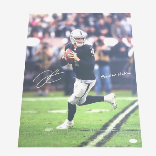 Derek Carr Autographed Memorabilia | Signed Photo, Jersey, Collectibles ...