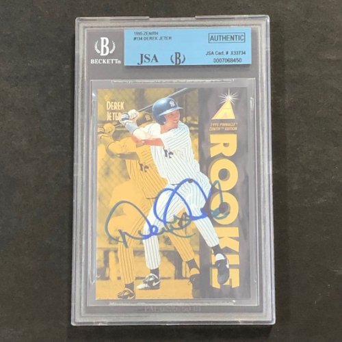 Derek Jeter | Autographed Baseball Memorabilia & MLB Merchandise