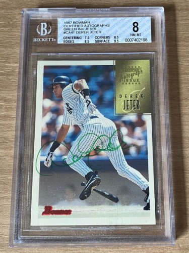 Derek Jeter | Autographed Baseball Memorabilia & MLB Merchandise
