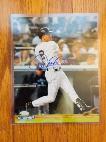 Derek Jeter | Autographed Baseball Memorabilia & MLB Merchandise