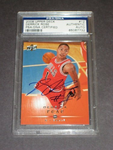 Derrick Rose Autographed Memorabilia | Signed Photo, Jersey ...