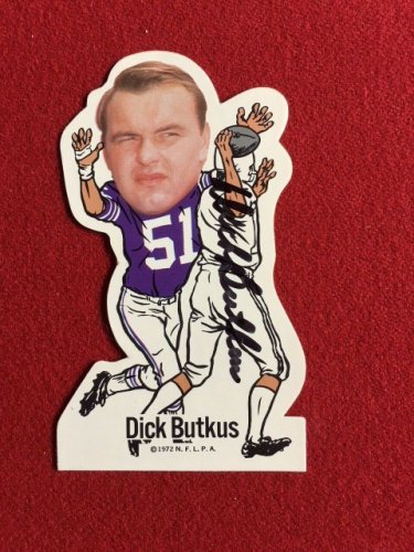 Dick Butkus Autographed Memorabilia | Signed Photo, Jersey ...