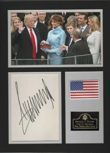 Donald Trump Autographed Memorabilia | Signed Photo, Jersey ...