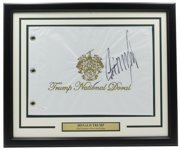 Donald Trump Autographed Memorabilia | Signed Photo, Jersey ...