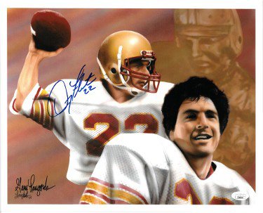 Doug Flutie Autographed Signed Boston College Eagles 12X15 Photo/Litho ...