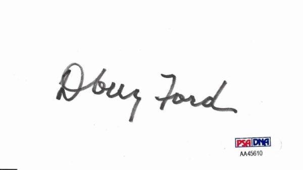 Autographed Cut Signatures | Golf Memorabilia