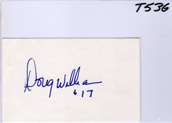 Doug Williams Autographed Memorabilia | Signed Photo, Jersey ...