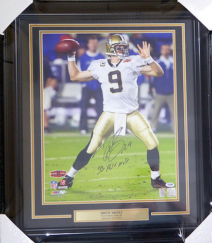 Drew Brees Autographed Memorabilia | Signed Photo, Jersey, Collectibles ...