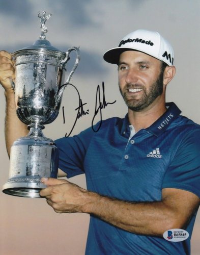 Dustin Johnson Autographed Memorabilia | Signed Photo, Jersey ...