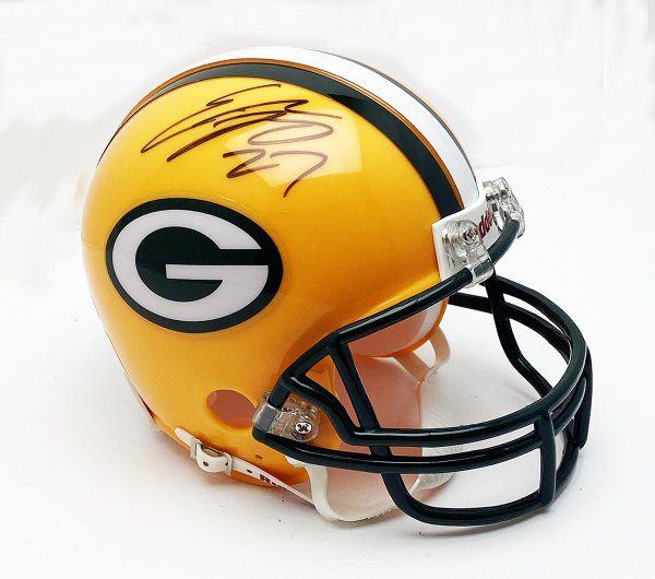 Autographed Green Bay Packers Mini Helmets | Signed Mini Helmets