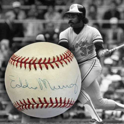 Eddie Murray Autographed Memorabilia | Signed Photo, Jersey ...