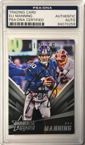 Eli Manning | Autographed Football Memorabilia & NFL Merchandise
