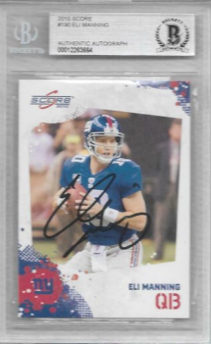 Eli Manning | Autographed Football Memorabilia & NFL Merchandise