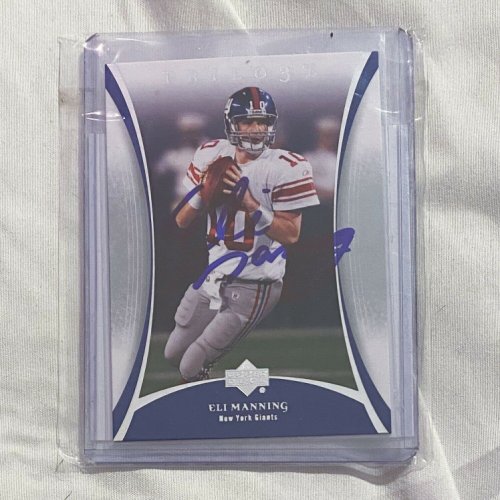 Eli Manning | Autographed Football Memorabilia & NFL Merchandise