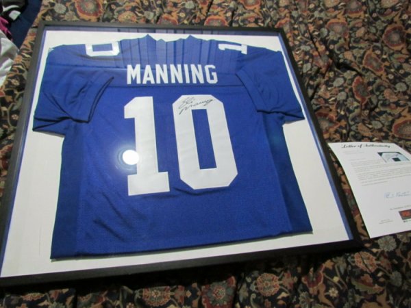 Eli Manning | Autographed Football Memorabilia & NFL Merchandise