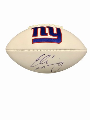 Eli Manning | Autographed Football Memorabilia & NFL Merchandise