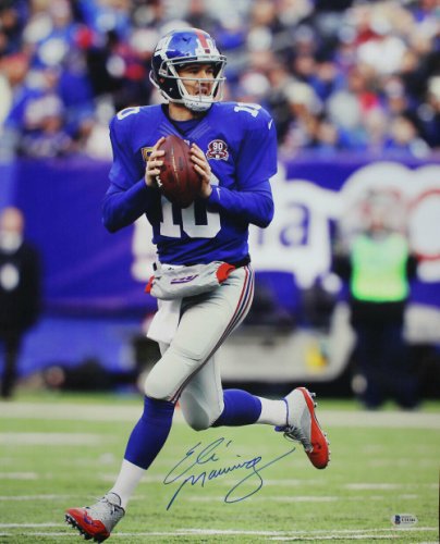 Eli Manning | Autographed Football Memorabilia & NFL Merchandise
