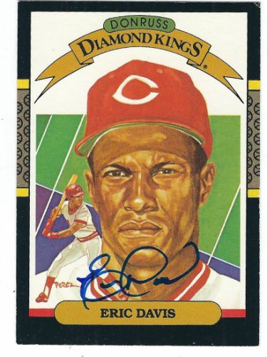 Eric Davis Autographed Memorabilia | Signed Photo, Jersey, Collectibles ...