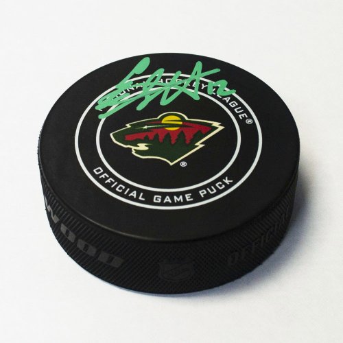 Minnesota Wild Autographed Pucks | Signed Wild Pucks