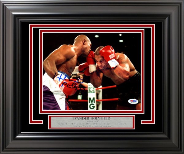 Evander Holyfield Autographed Memorabilia | Signed Photo, Jersey ...