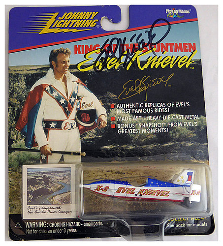 Evel Knievel Autographed Memorabilia | Signed Photo, Jersey ...