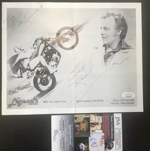 Evel Knievel Autographed Memorabilia | Signed Photo, Jersey ...