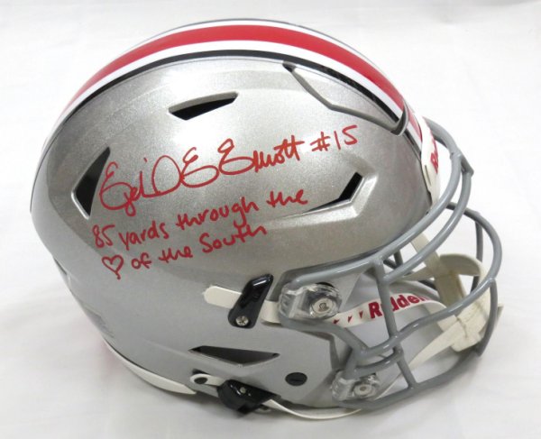 Ezekiel Elliott Autographed Signed Ohio State Buckeyes Riddell Speed ...