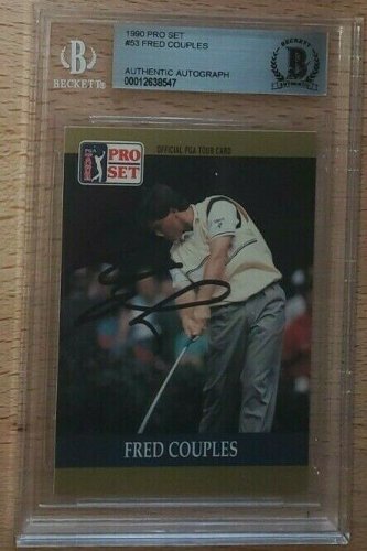 Fred Couples Golf Memorabilia & Signed Golf Collectibles