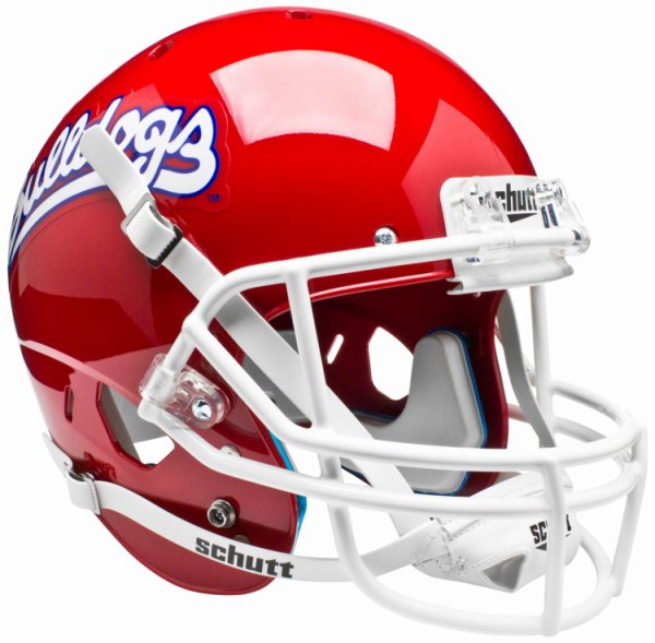 Fresno State Bulldogs Mini XP Authentic Helmet Schutt Scarlet