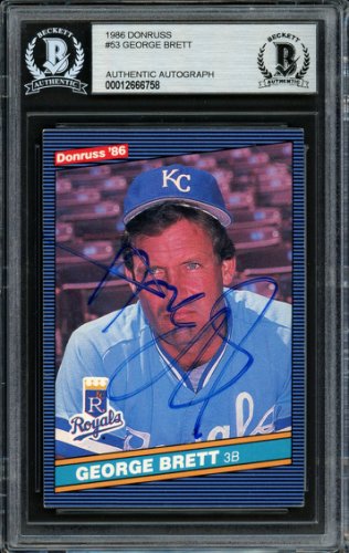 George Brett Autographed Memorabilia | Signed Photo, Jersey ...