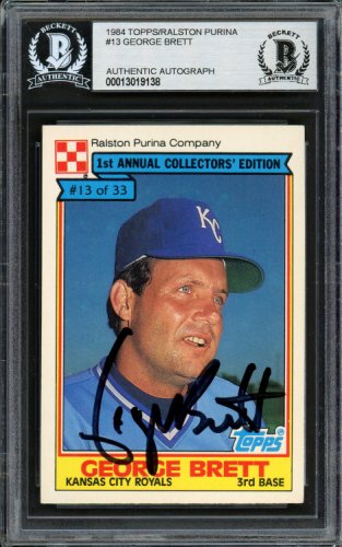 George Brett Autographed Memorabilia | Signed Photo, Jersey ...