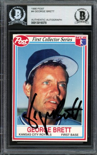 George Brett Autographed Memorabilia | Signed Photo, Jersey ...