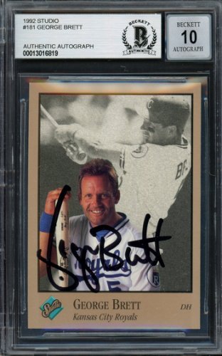 George Brett Autographed Memorabilia | Signed Photo, Jersey ...
