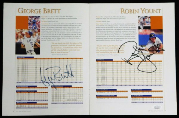 George Brett Autographed Memorabilia | Signed Photo, Jersey ...