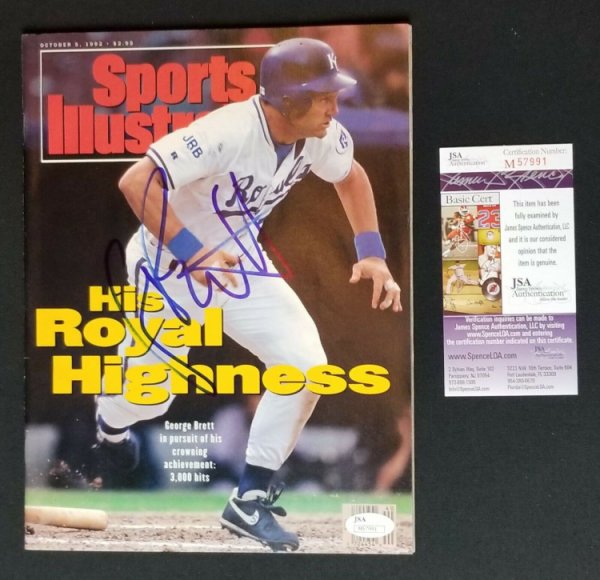 George Brett Autographed Memorabilia | Signed Photo, Jersey ...