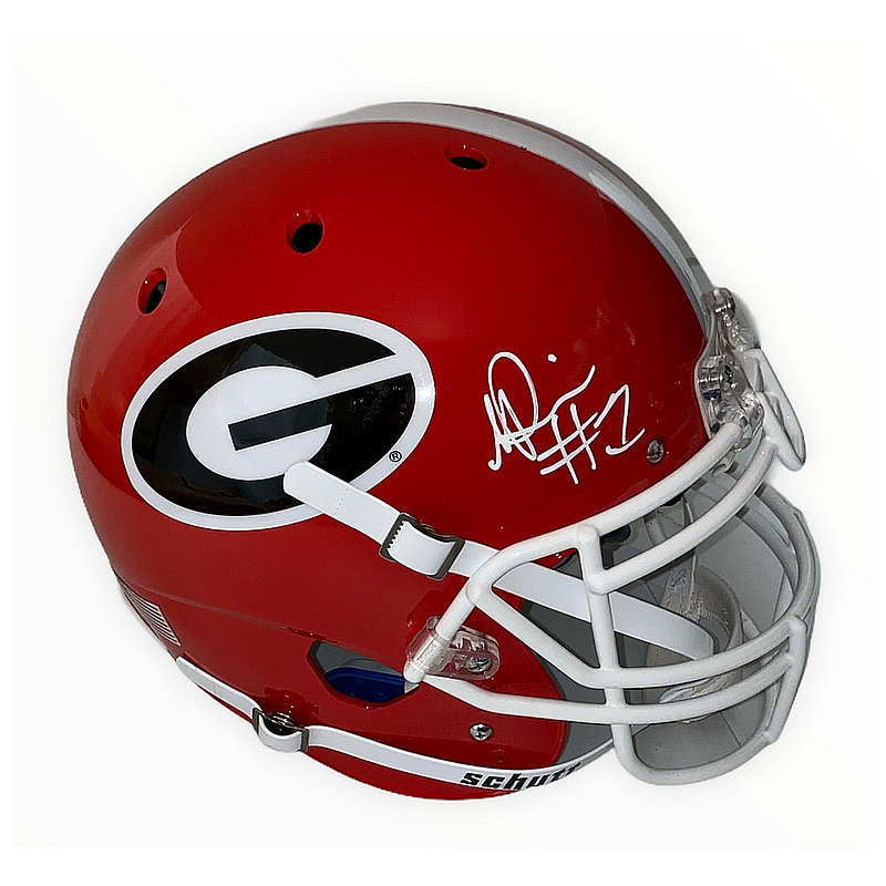 Georgia Bulldogs Autographed Full Size Helmets | Signed Helmets