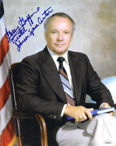 Gerry/Gerald Griffin Autographed Signed Apollo 13 Flight Director Color ...