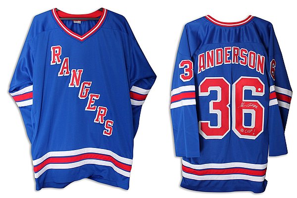 New York Rangers Autographed Jerseys | Signed Jerseys