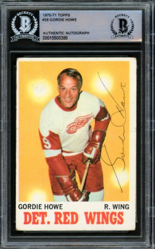 Gordie Howe | Autographed Hockey Memorabilia & NHL Merchandise