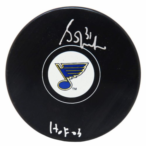 St. Louis Blues Autographed Pucks | Signed Blues Pucks