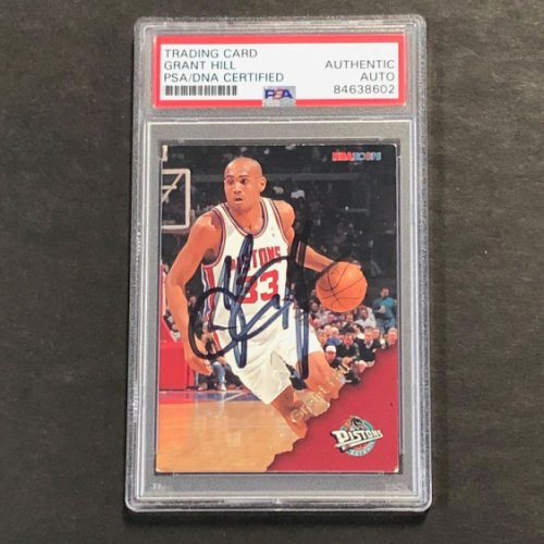 Grant Hill Autographed Memorabilia | Signed Photo, Jersey, Collectibles ...