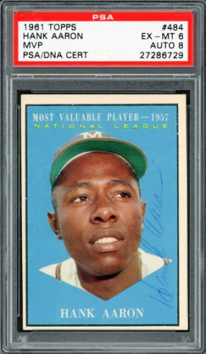 Hank Aaron | Autographed Baseball Memorabilia & MLB Merchandise