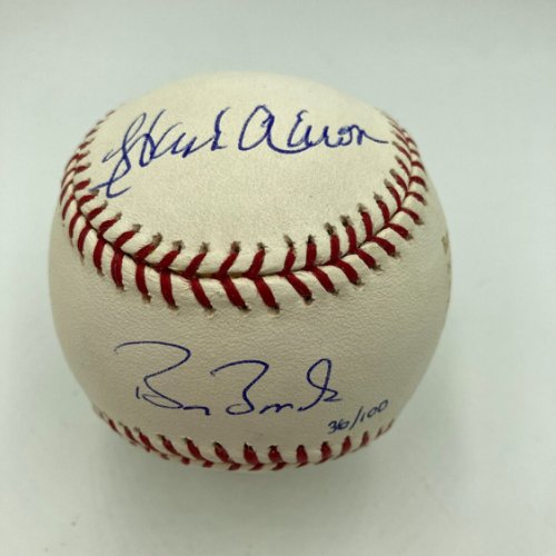 Hank Aaron | Autographed Baseball Memorabilia & MLB Merchandise